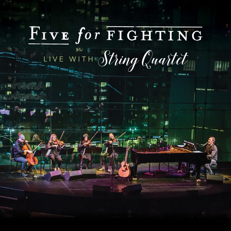 Live with String Quartet Album Available Now – Five For Fighting
